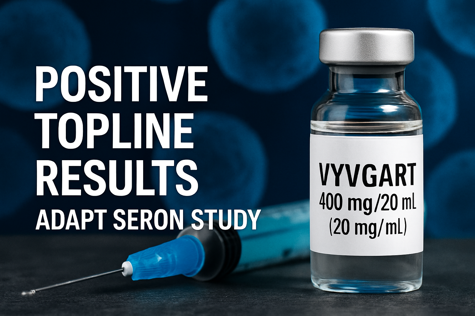 VYVGART Demonstrates Positive Topline Results in AChR-Ab Seronegative ...