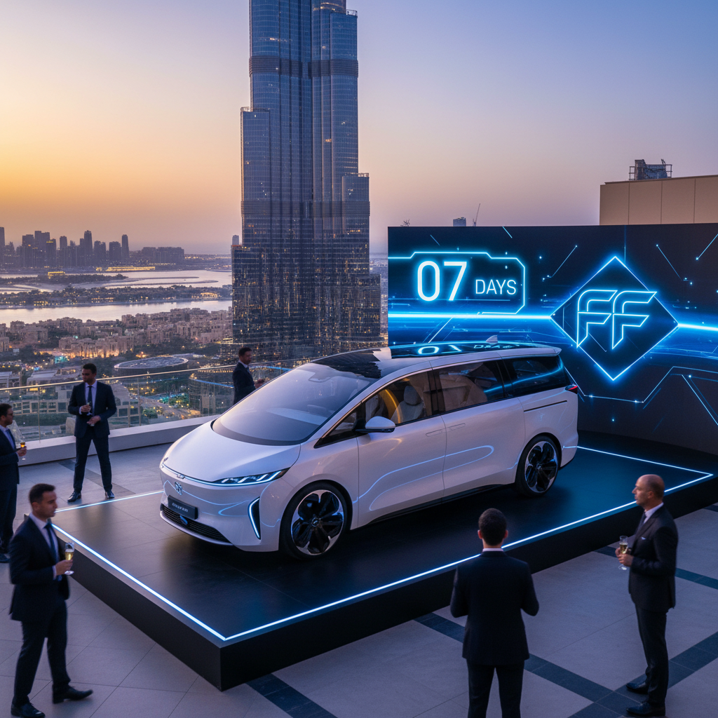 Faraday Future: FX Super One MPV Middle East Launch – Dubai, Oct 28 ...